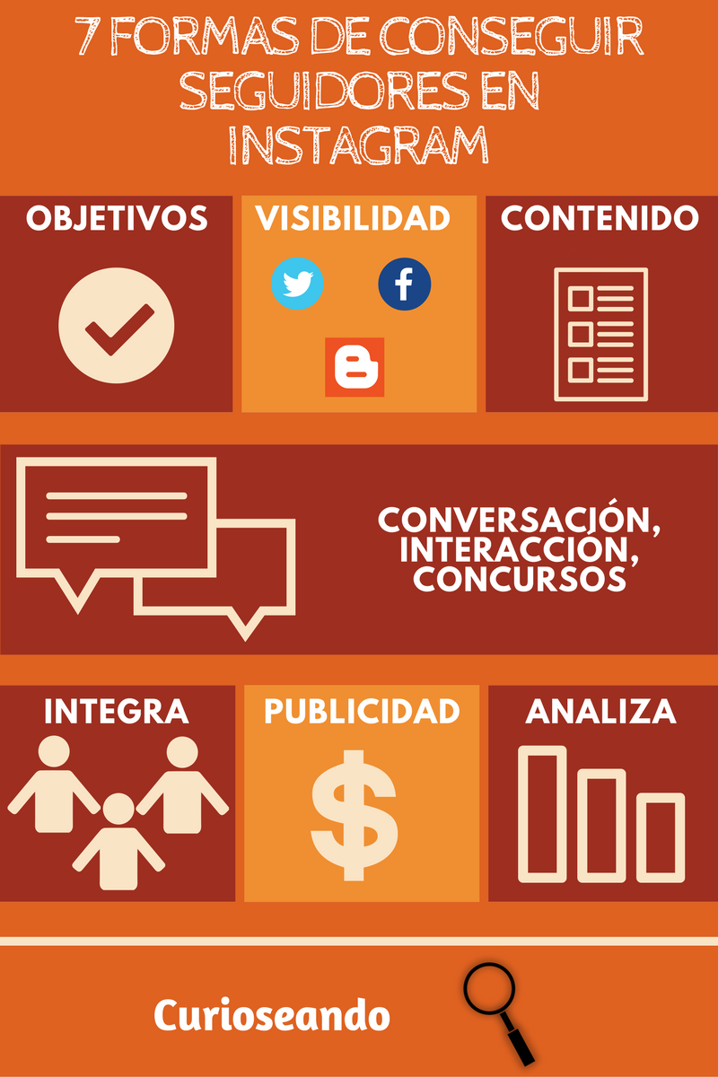 7 Formas De Conseguir Seguidores En Instagram ~ Curioseando