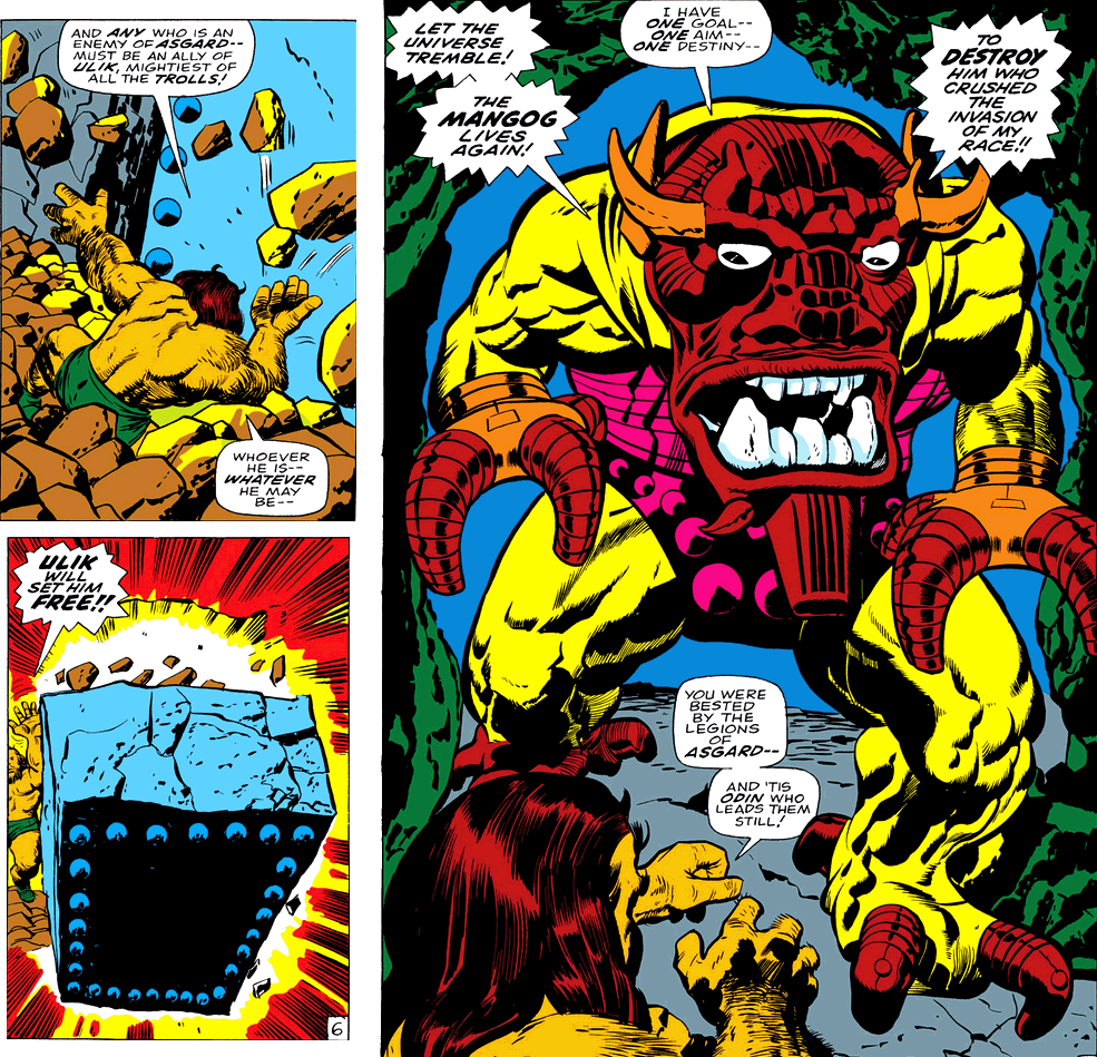 The Peerless Power of Comics!: "...To Wake The Mangog!"