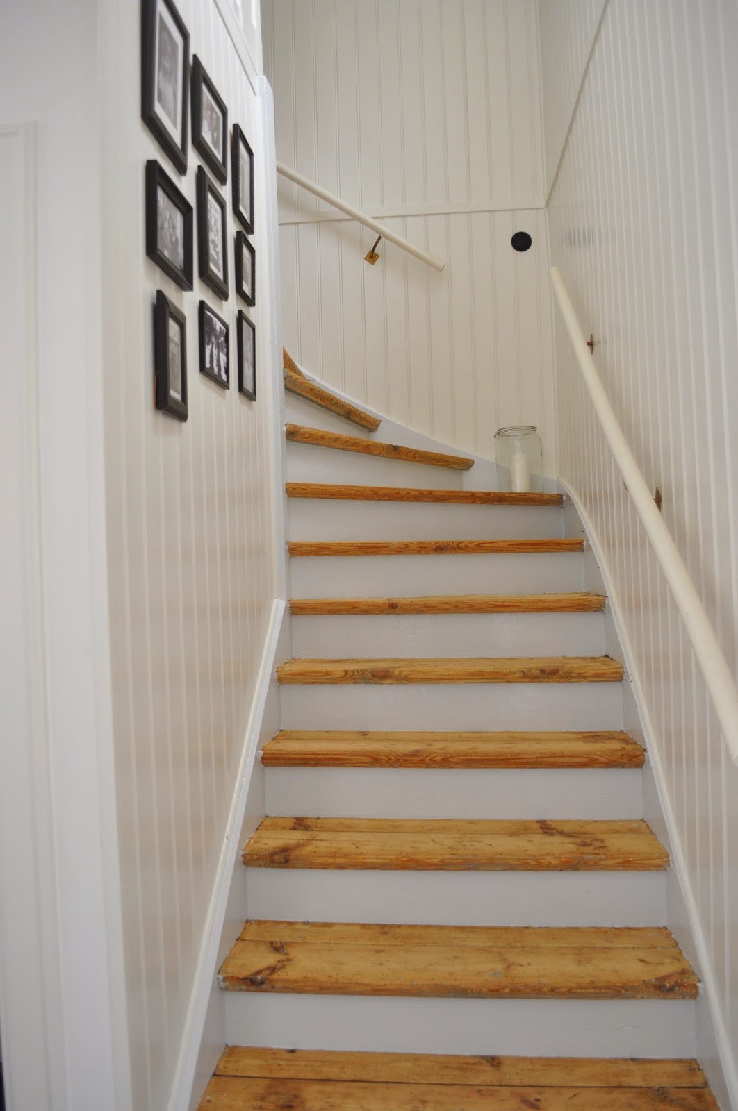 Hemma på Kråkered: Trappan klar!