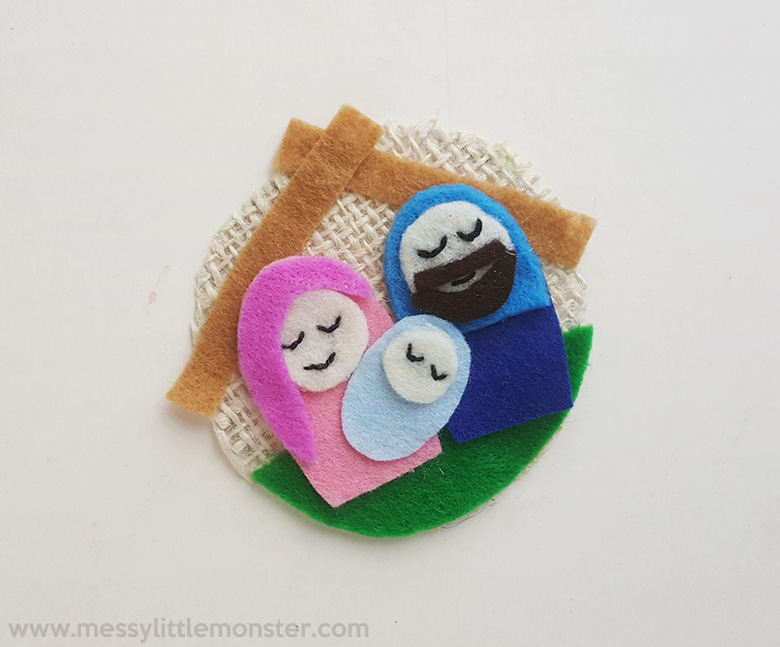 Nativity Ornaments - Messy Little Monster