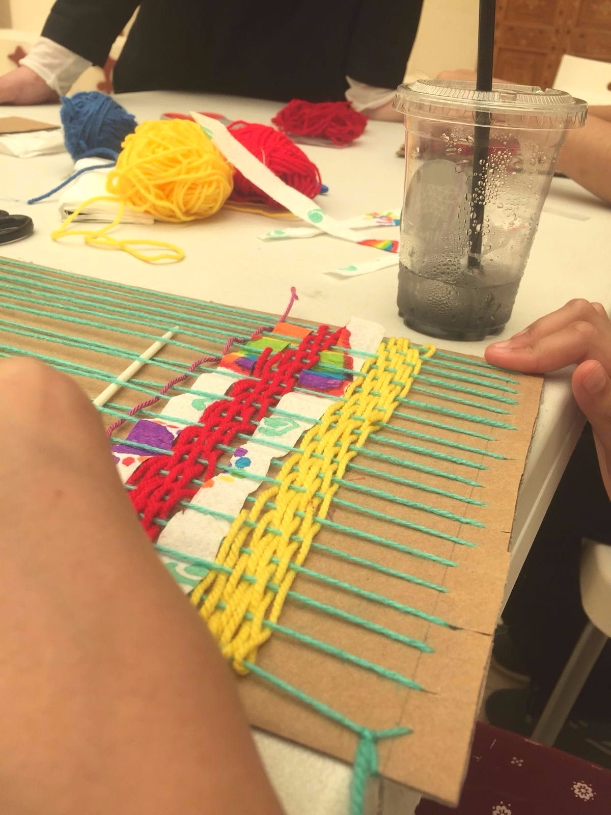 Stitch Story: Teaching Art Weaving in Kuwait!