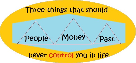 3 Things that should never control you