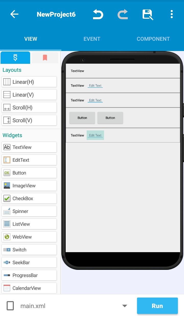 Membuat aplikasi kalkulator sederhana dengan sketchware