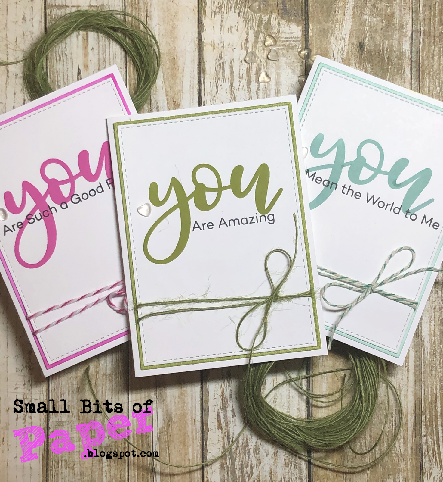 All About You Card Set | Small Bits of Paper