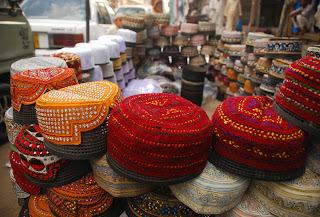 Traditional products of Sindh, Pakistan.: Sindhi Topi (Cap)