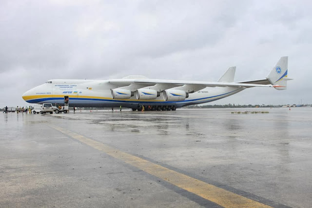 Antonov An-255: World’s Largest Aircraft Landed in Mactan-Cebu Airport ...