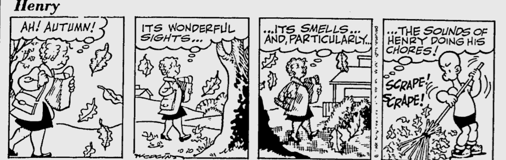 5 Autumn Comic Strips!