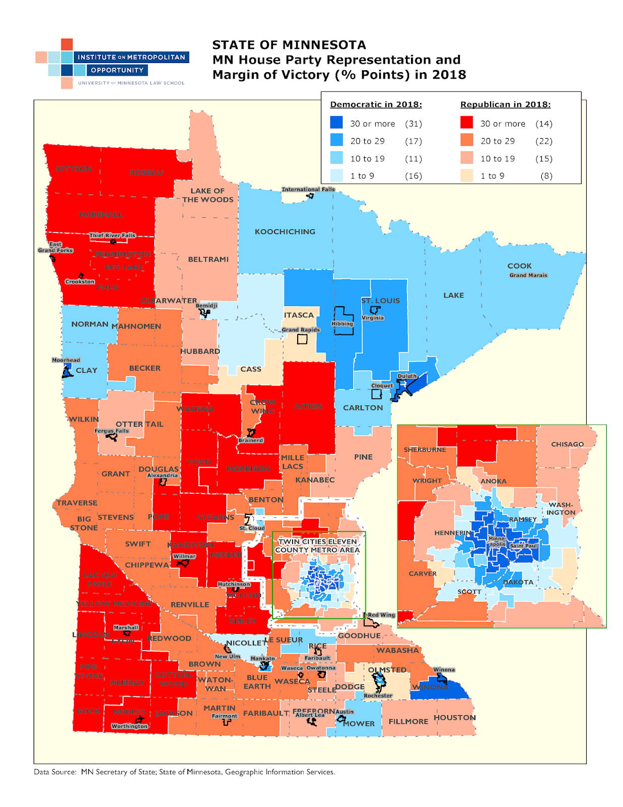 Institute on Metropolitan Opportunity: Mapping the 2018 Minnesota ...
