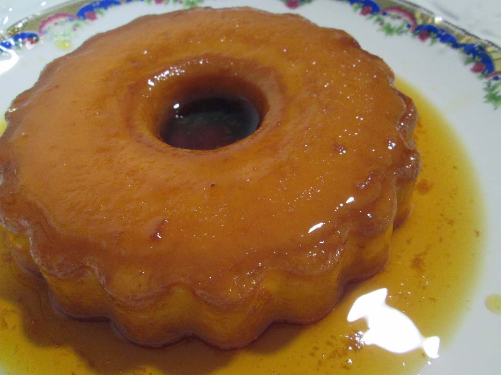 Pudim Flan - Colher de Pau e Salto Alto