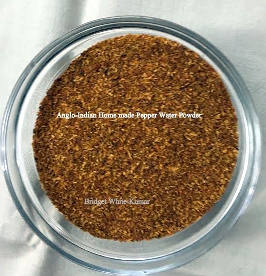 BRIDGET WHITE ANGLO-INDIAN RECIPES