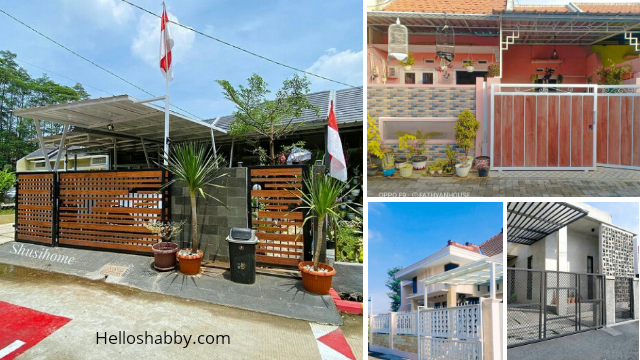 Kumpulan Model Pagar Rumah Minimalis Sederhana dan Elegan ~ HelloShabby ...