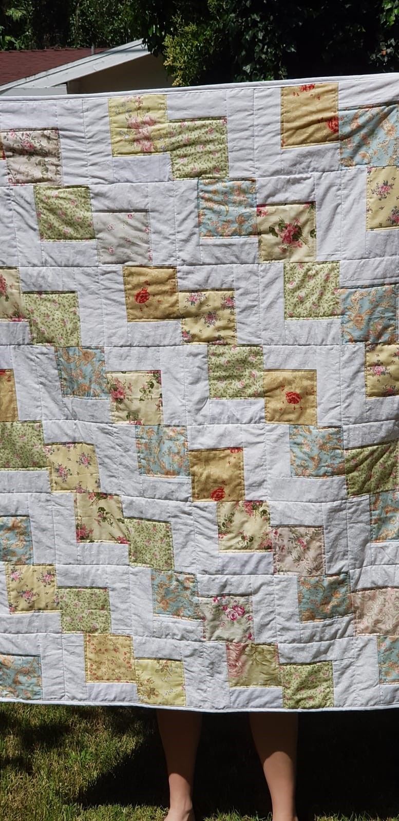 Polka Dots and Butterflies: Falling Charms Quilt Pattern