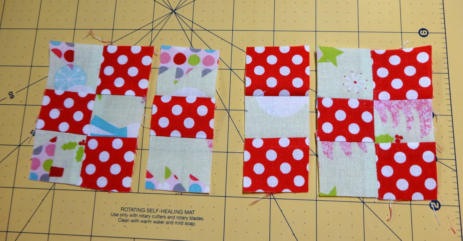 Blossom and Bev: 9 Patches from Squares - a Tutorial