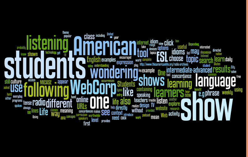 Dongmei Cheng's Advanced CALL: Using Wordle in ESL Reading & Vocabulary ...