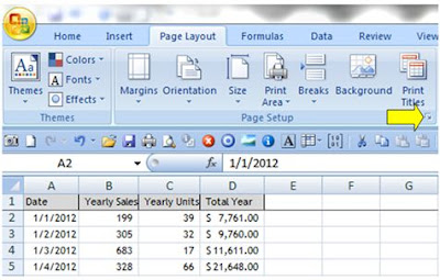 Excel Professor: Repeat rows on top when printing, show headers on ...