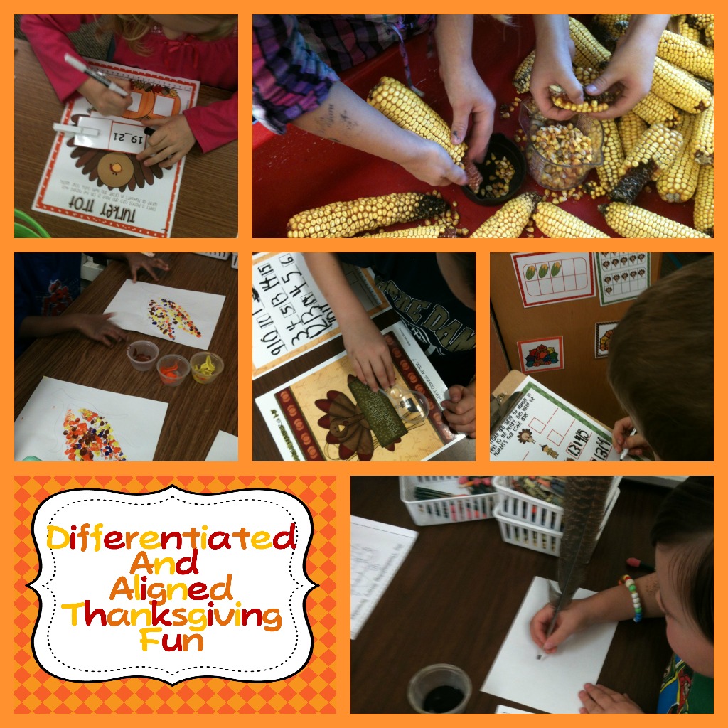Thankful for A Week In Pictures - Differentiated Kindergarten