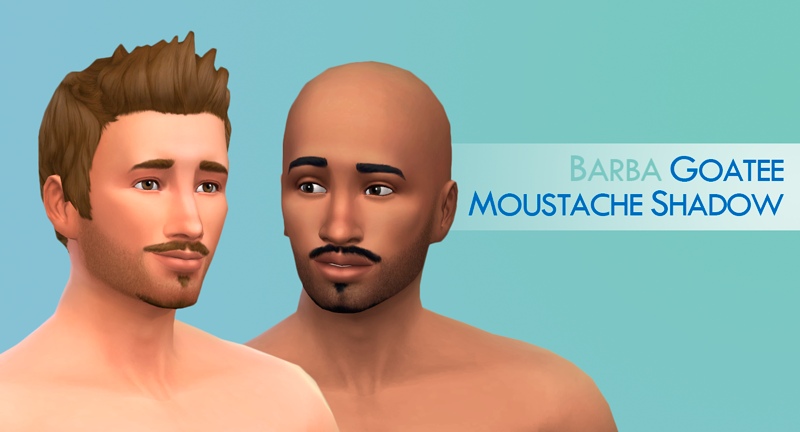 La Factoria De Sims - LFDS: BARBA - GOATEE MOUSTACHE SHADOW