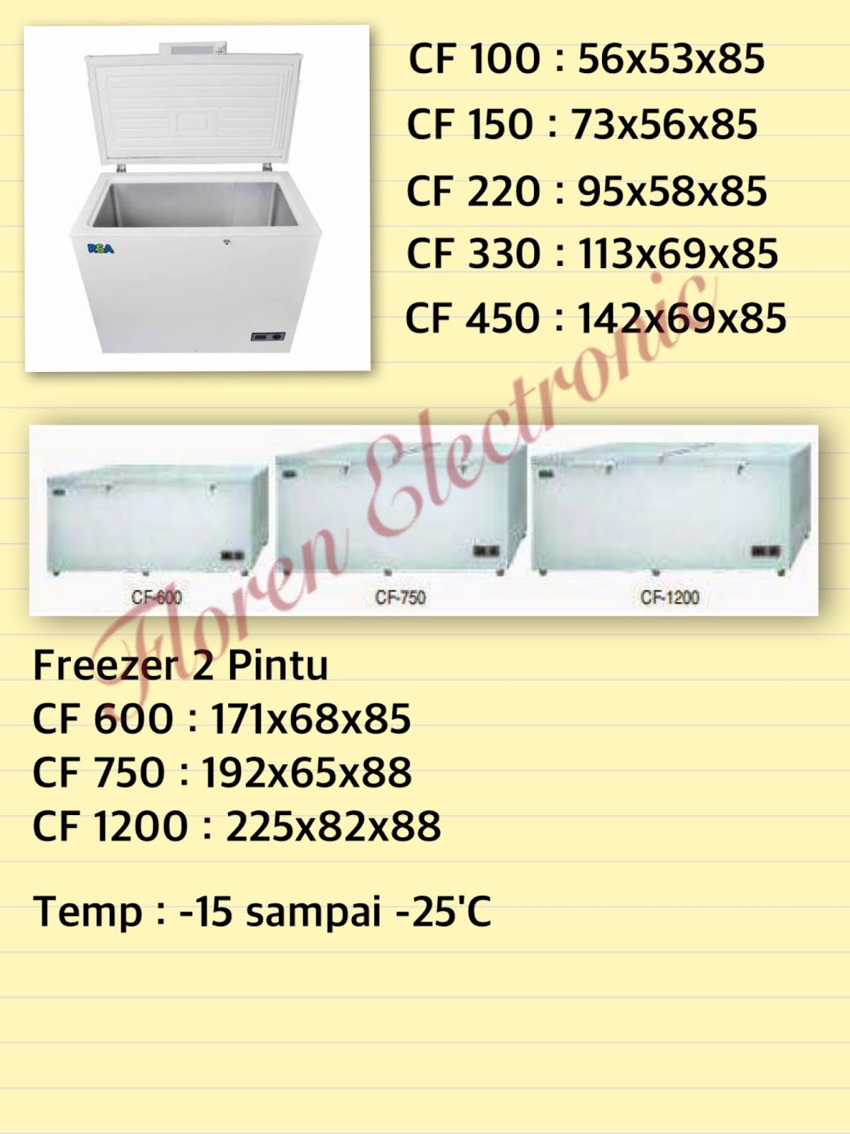 GEA MURAH FREEZER SHOWCASE: FREEZER BOX, SLIDING GLASS & UP RIGHT FREEZER