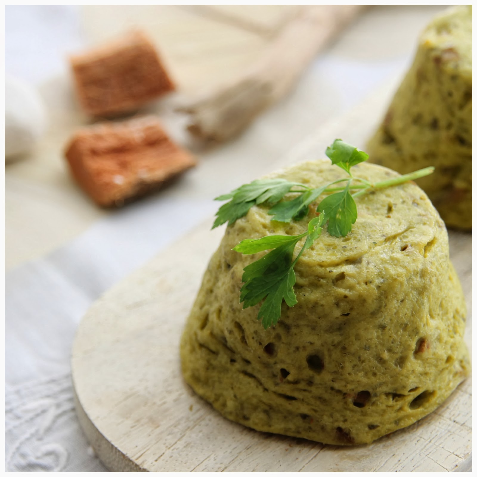 y tan flamenca!: receta: mousse de verduras al pesto -- vegetables with ...