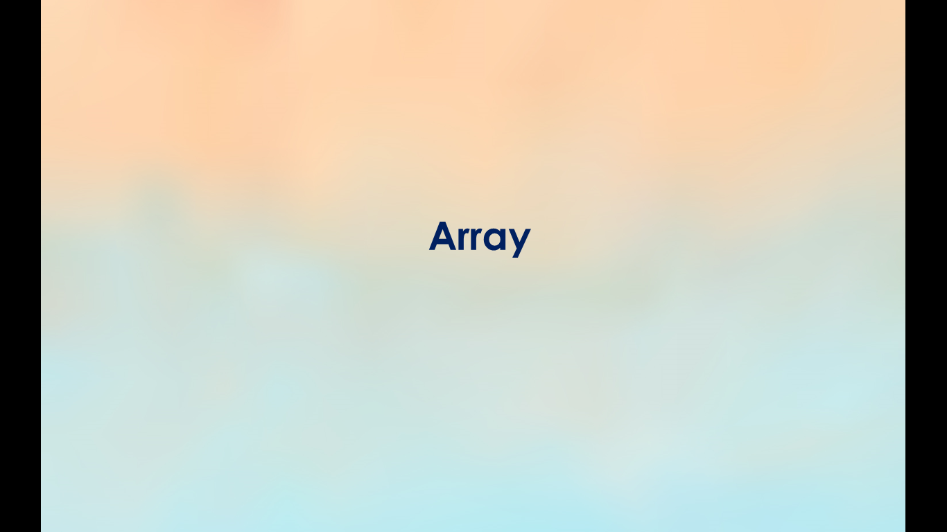 Array In C Language Cprograms