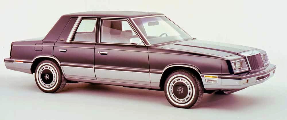 Car Style Critic: Chrysler K-Cars: Plain and Fancy