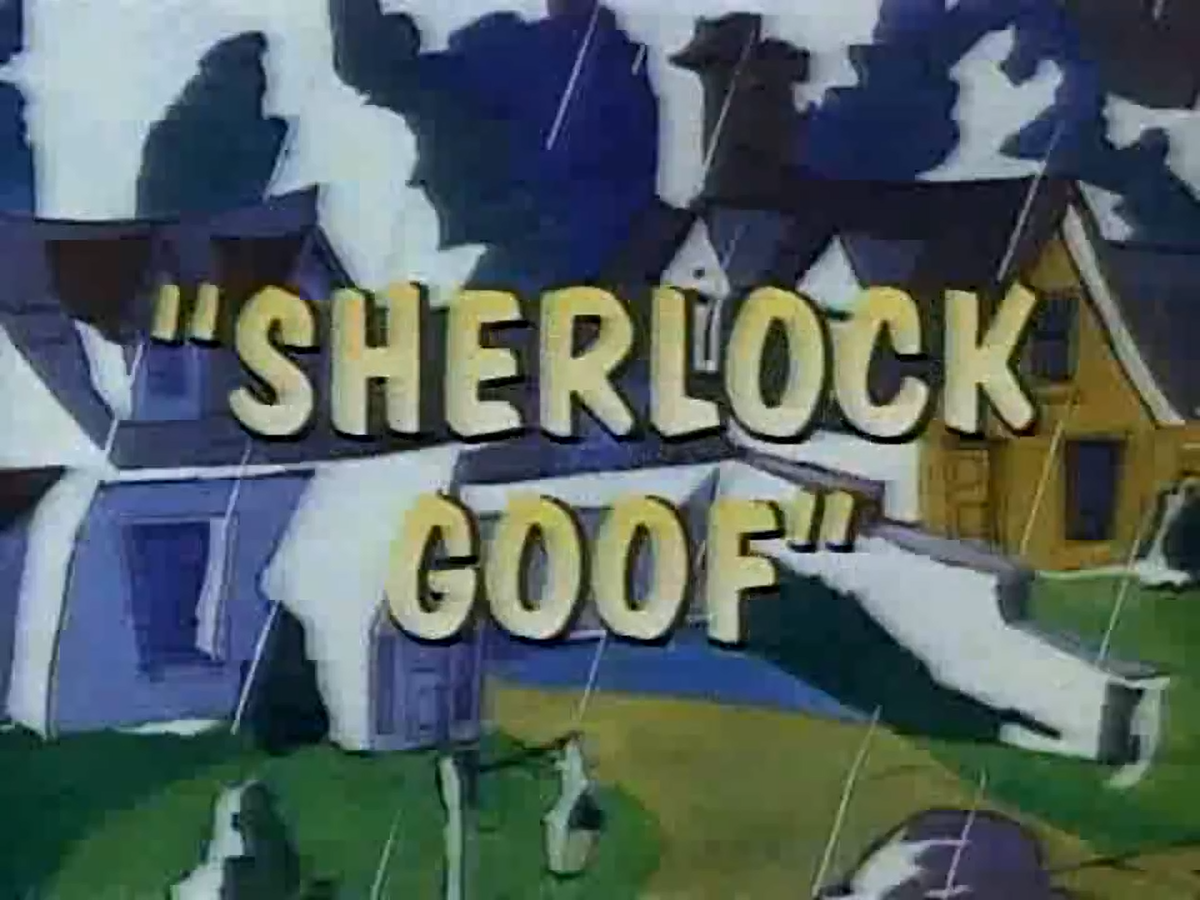 A Look at Disney: A Look at Disney Investigates: Sherlock Goof (Goof ...