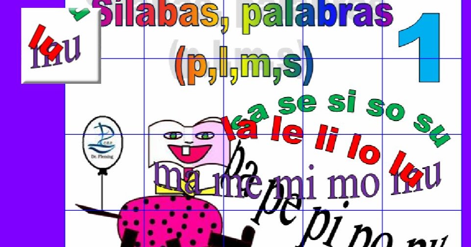 EL BLOG DE LA CLASE DE PRIMERO: LAS SÍLABAS: P-L-M-S