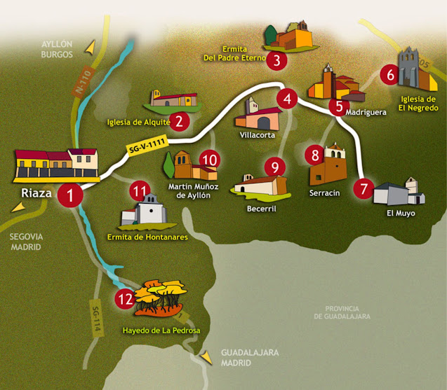 TURISMO. Ruta del Color: Los pueblos rojos, amarillos y negros | La ...