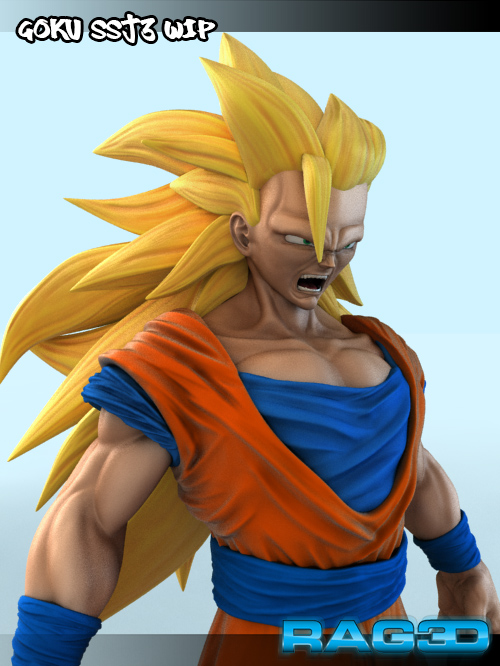 RAG3D: Goku goes through facial reconstruction!