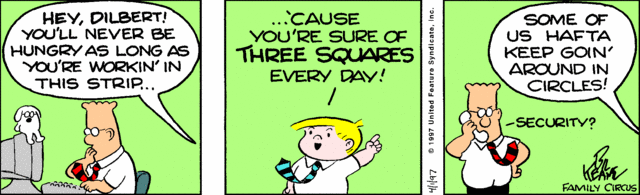 TIL that in 1997 for April Fools, many comic strip artists switched ...