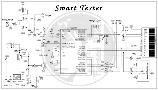 Membuat Transistor Tester atau Smart Tester yang Dilengkapi dengan Pin ...