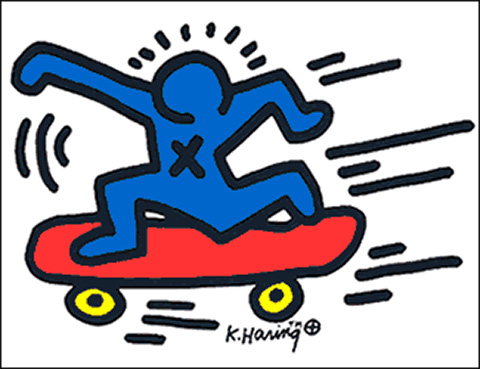 Art. Happenings.: Portrait of Keith Haring as a Young Man: Brooklyn ...