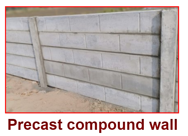 What is the installation procedure of precast boundary walls? ~ PARAM ...