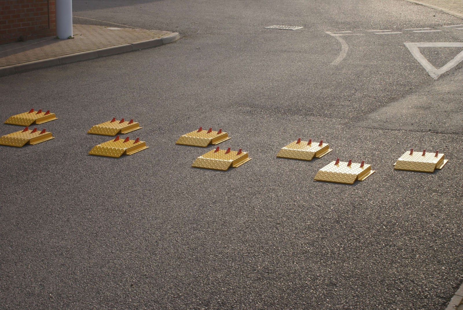 How to manage traffic with speed ramps and flow control plates