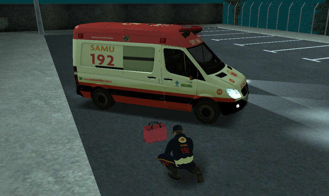 MOD SISTEMA DA SAMU COM MEDIC-KIT.