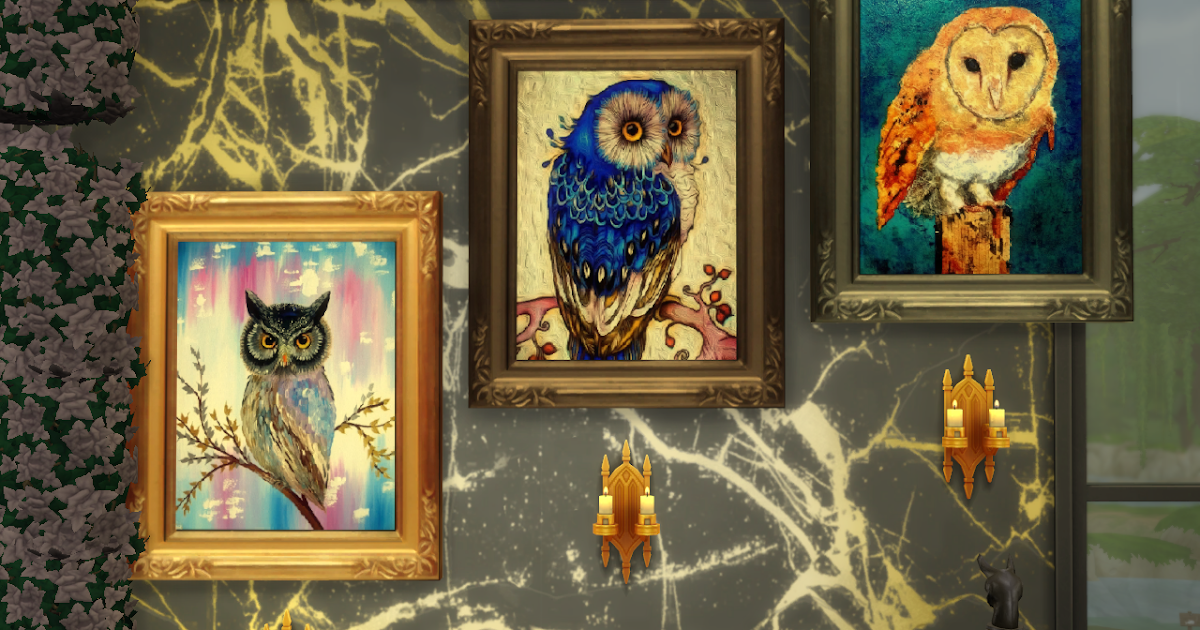 Anna Quinn Stories: Second Owls Sets for SIMS 4
