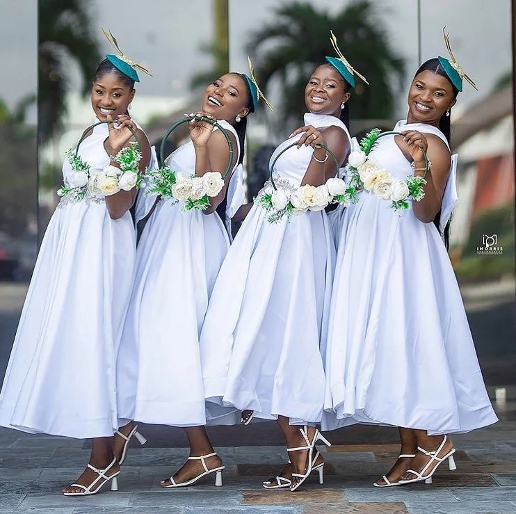 Latest stylish bridesmaid dresses & gowns. | Melody Jacob