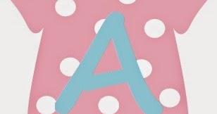 Abecedario en Body de Bebé Rosa. - Oh my Alfabetos!