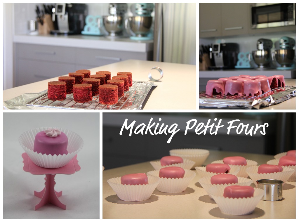 Coco Jo Cake Design: Pink Petit Fours