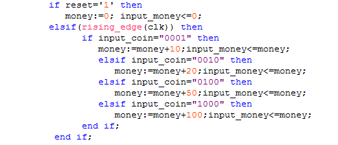 Vending Machine Controller on an FPGA