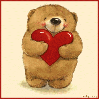 Imágenes de ositos tiernos con brillo - Imágenes de amor lindas