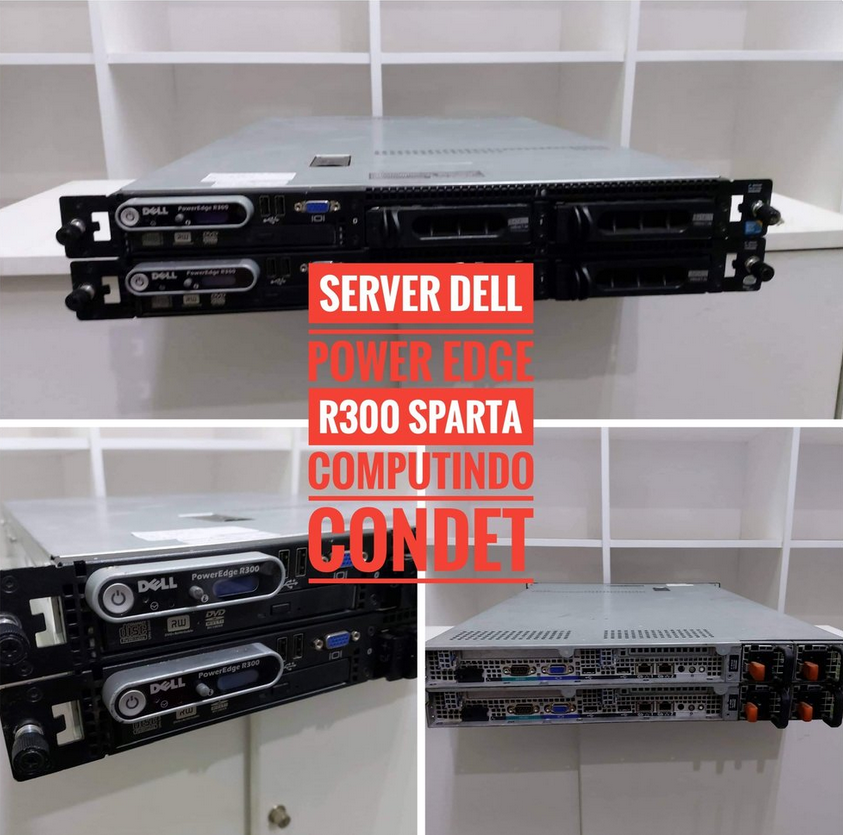 READY Server Murah Dell R300 Rackmount 1U Xeon Quad Core Siap Kerja 24 ...