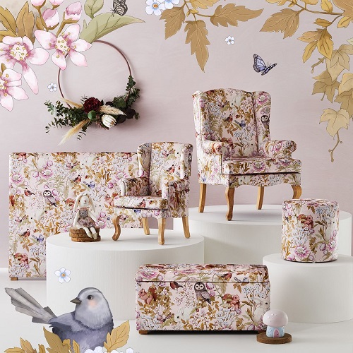 My Owl Barn: Wallpapers, Bedding and Home Decor Designed by Fleur Harris