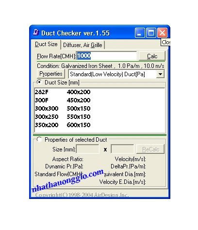 Hướng dẫn sử dụng phần mềm duct checker - Cung cấp thi công hệ thống ...