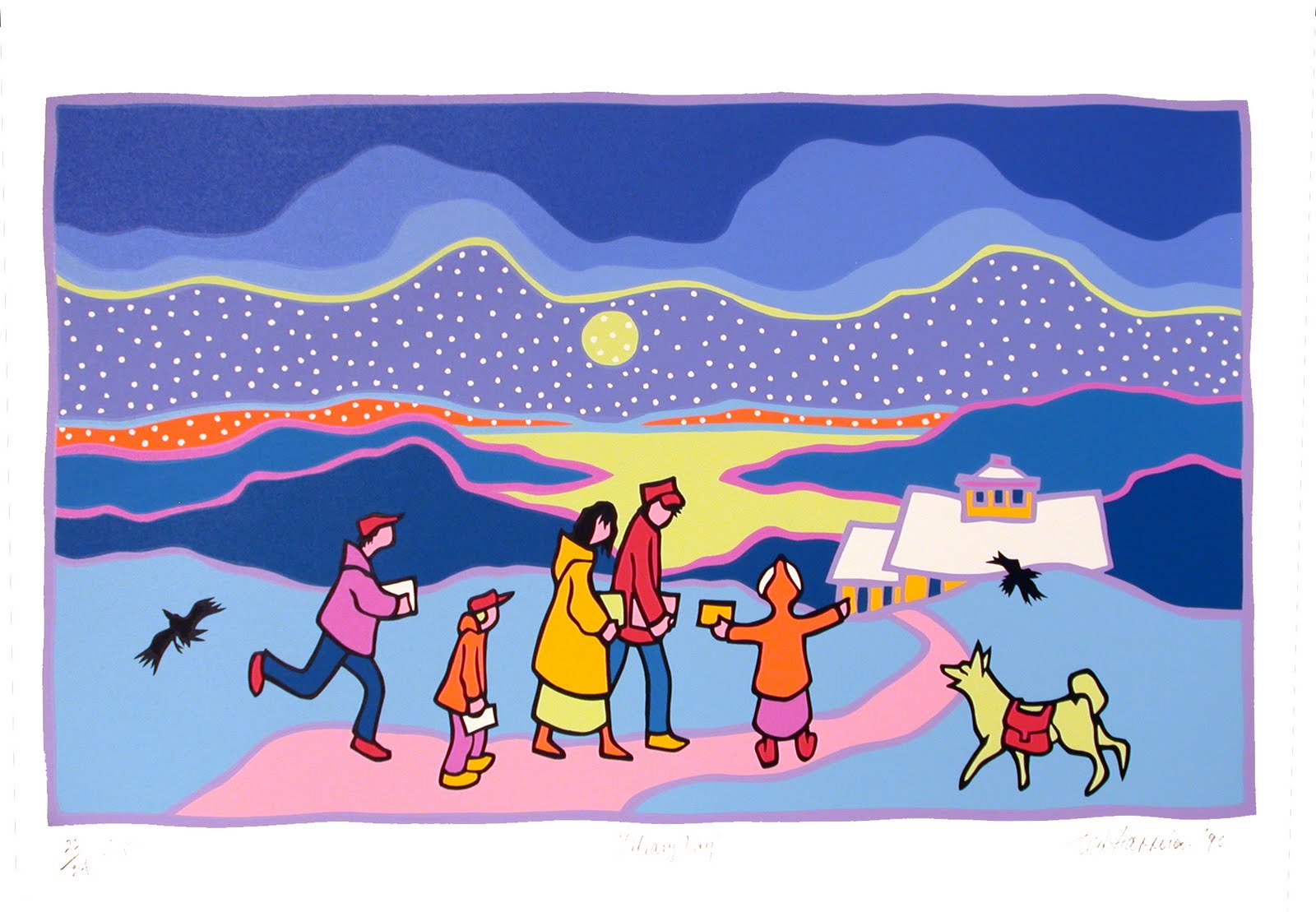 Ted Harrison | Art by Ted Harrison | Pinterest