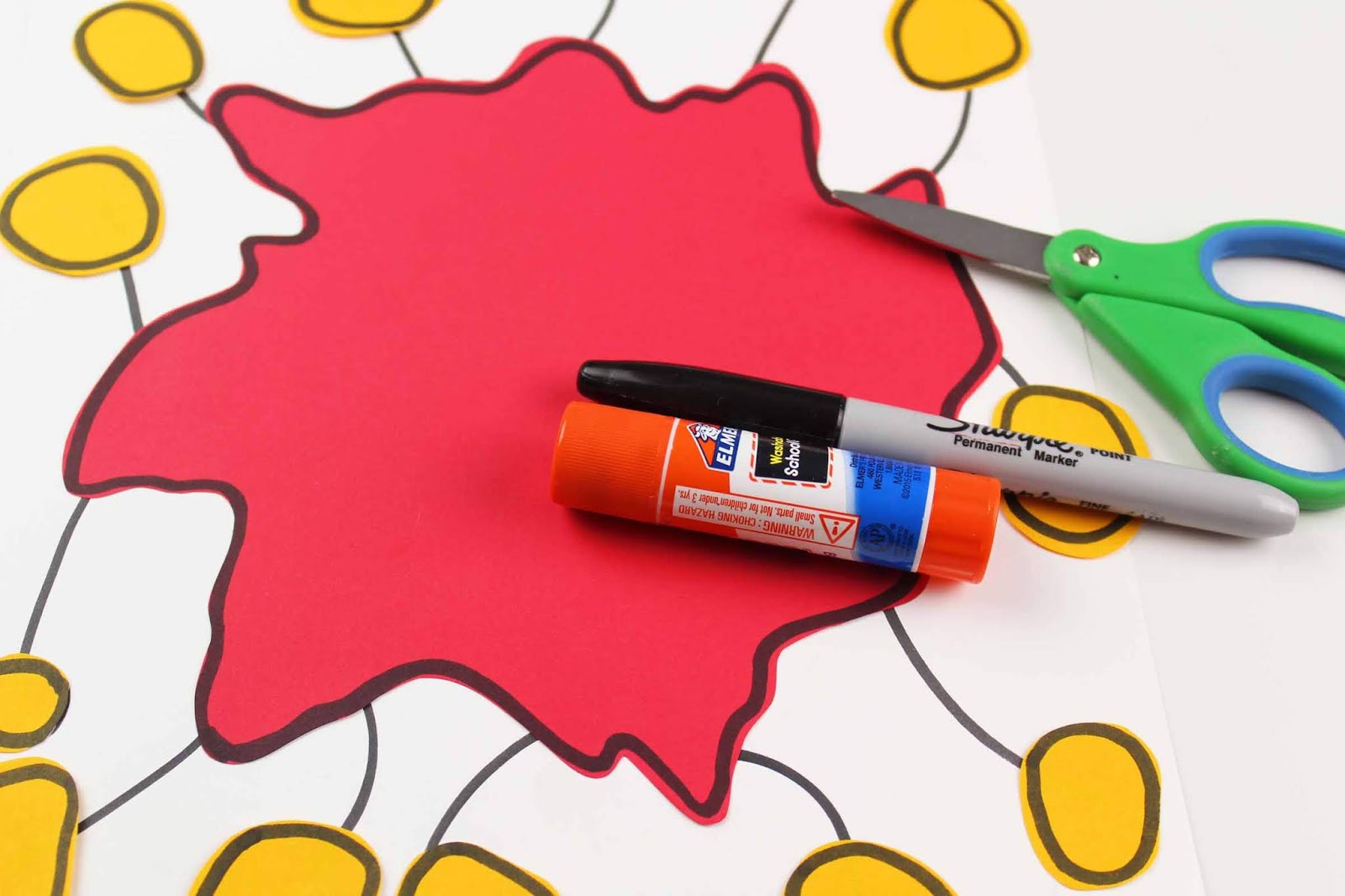 Germ Craft - a fun way to teach kids about germs. - Messy Little Monster