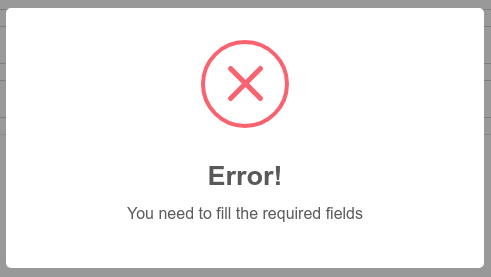 Implement Sweet Alerts with React JS