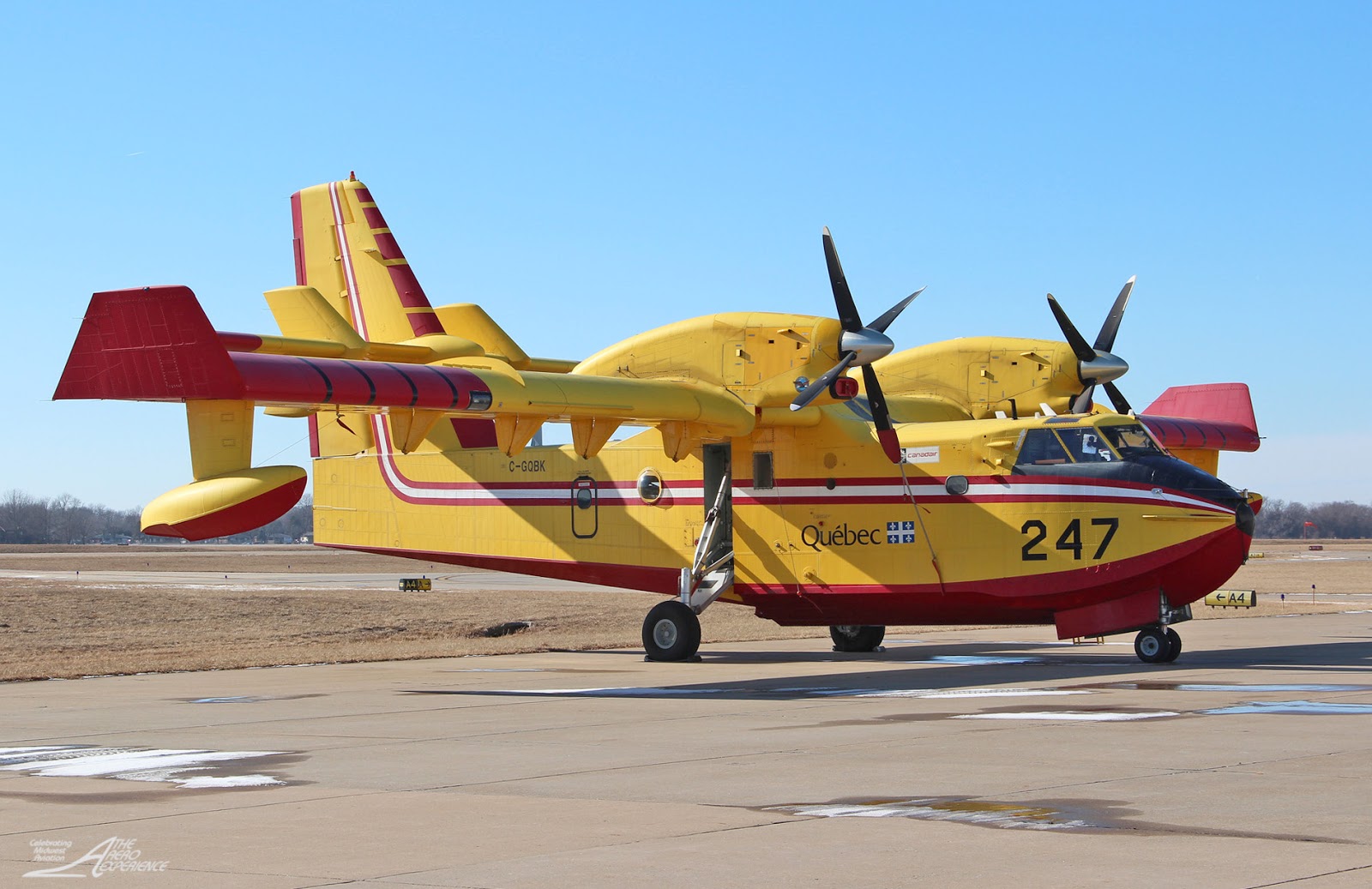 The Aero Experience: Canadian Fire Fighting Aircraft Make Stop at St ...