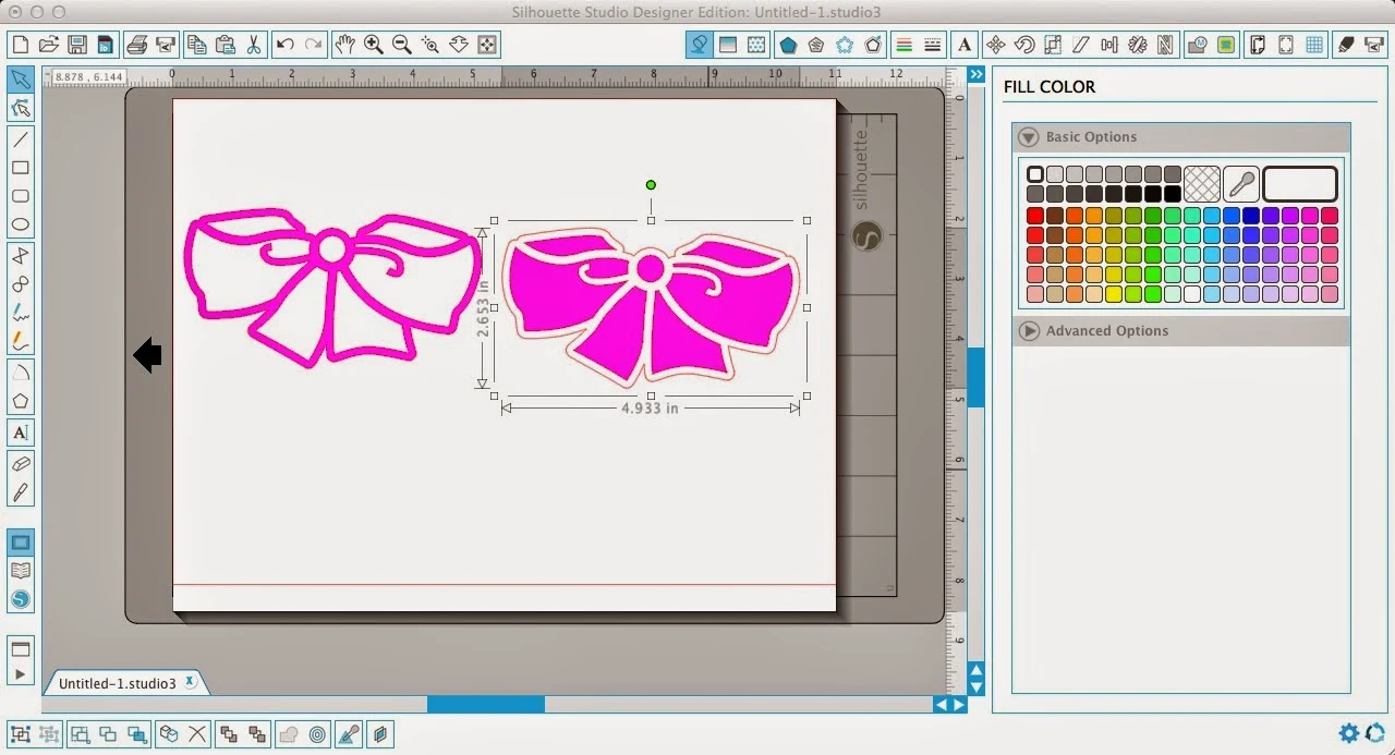 Disassembling Silhouette Shapes to Use Part of a Design - Silhouette School