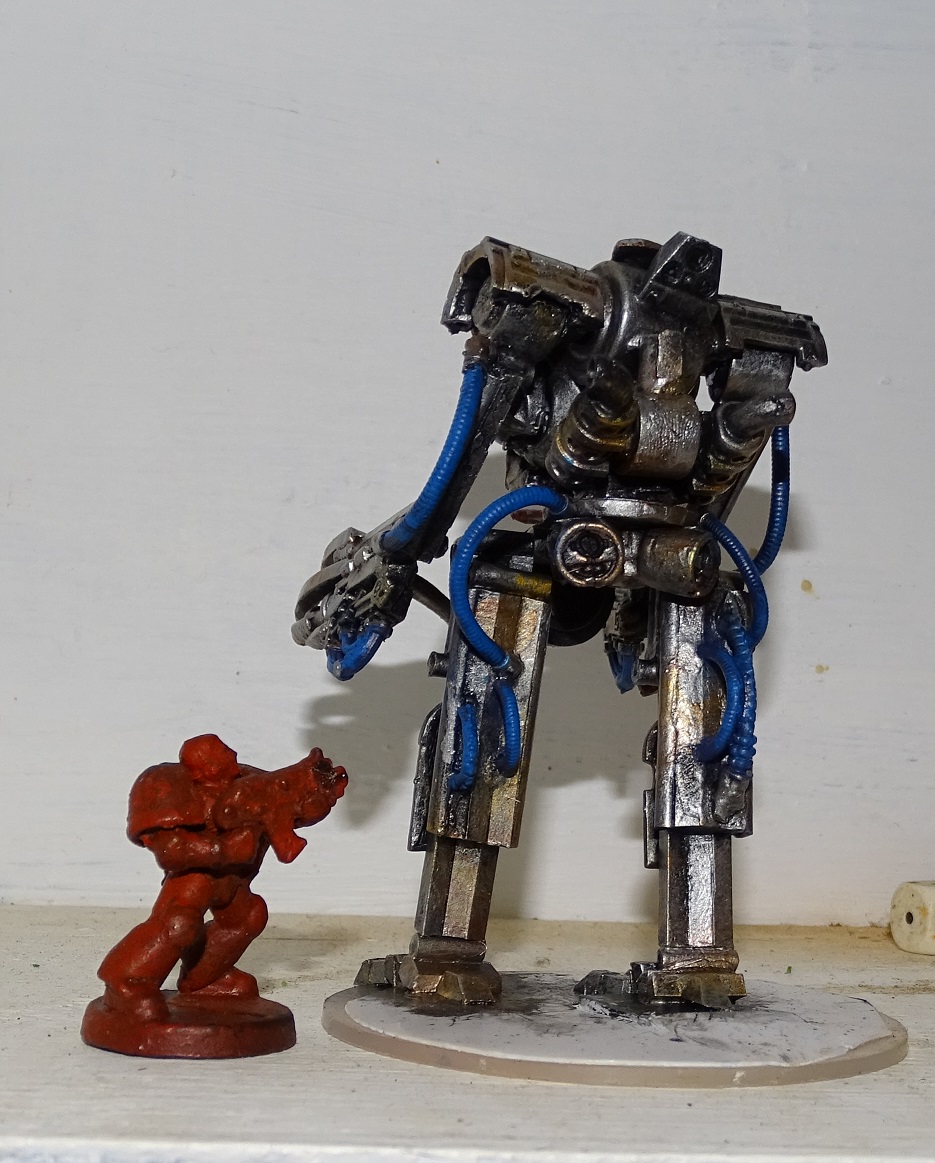 What's On Your Table: Iron Minotaur Dark Mechanicus Walker/Robot ...
